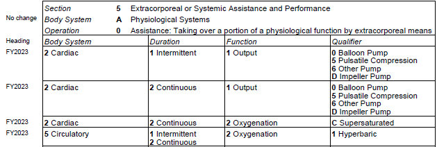 FY 2023 Updates to ICD-10-PCS FY 2023 Updates to ICD-10-PCS